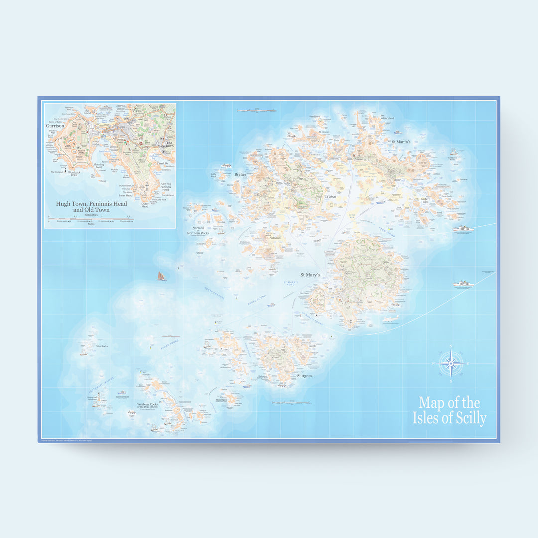 Isles of Scilly Map – Friendly Guides