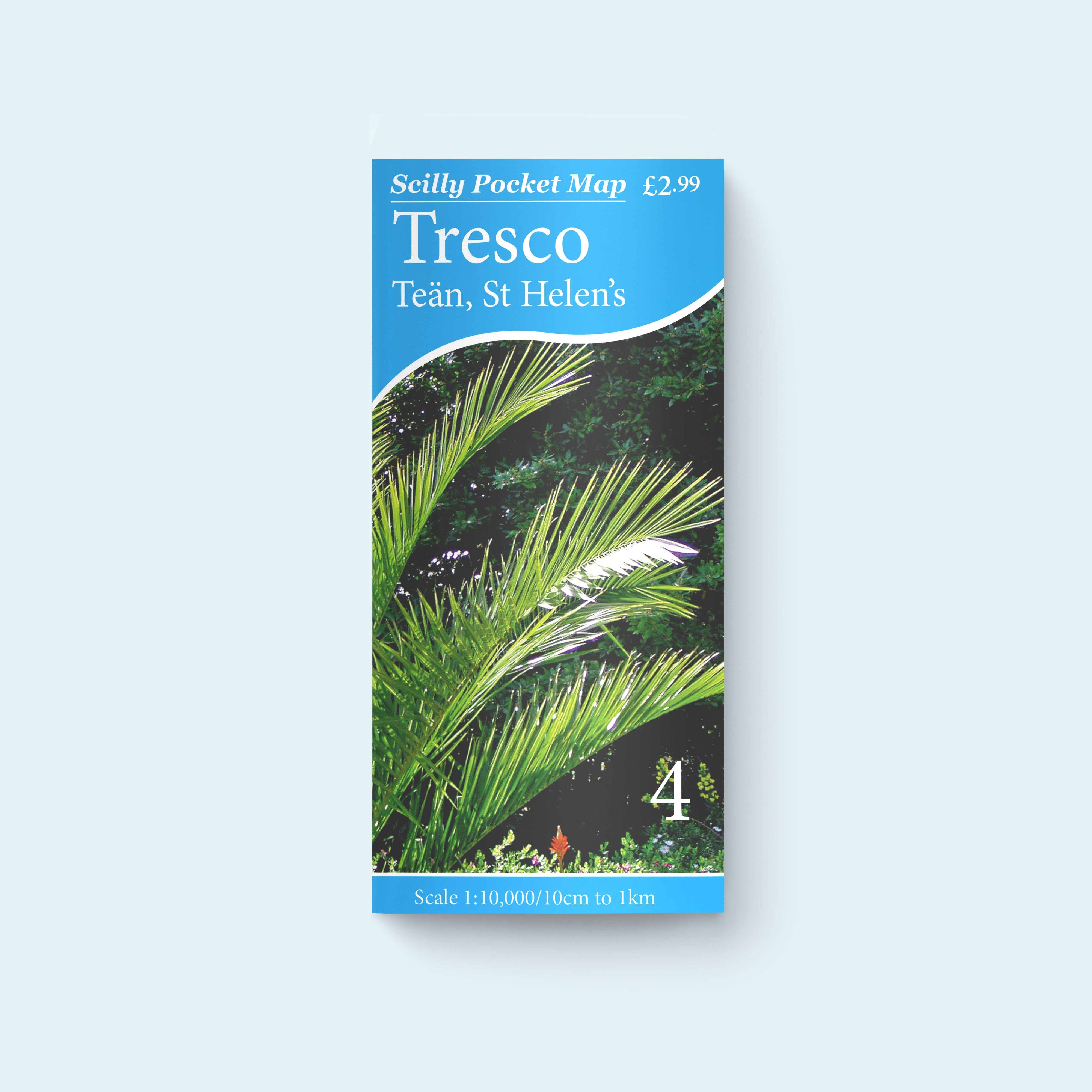 Scilly Pocket Map 4 - Tresco and the holy isles – Friendly Guides